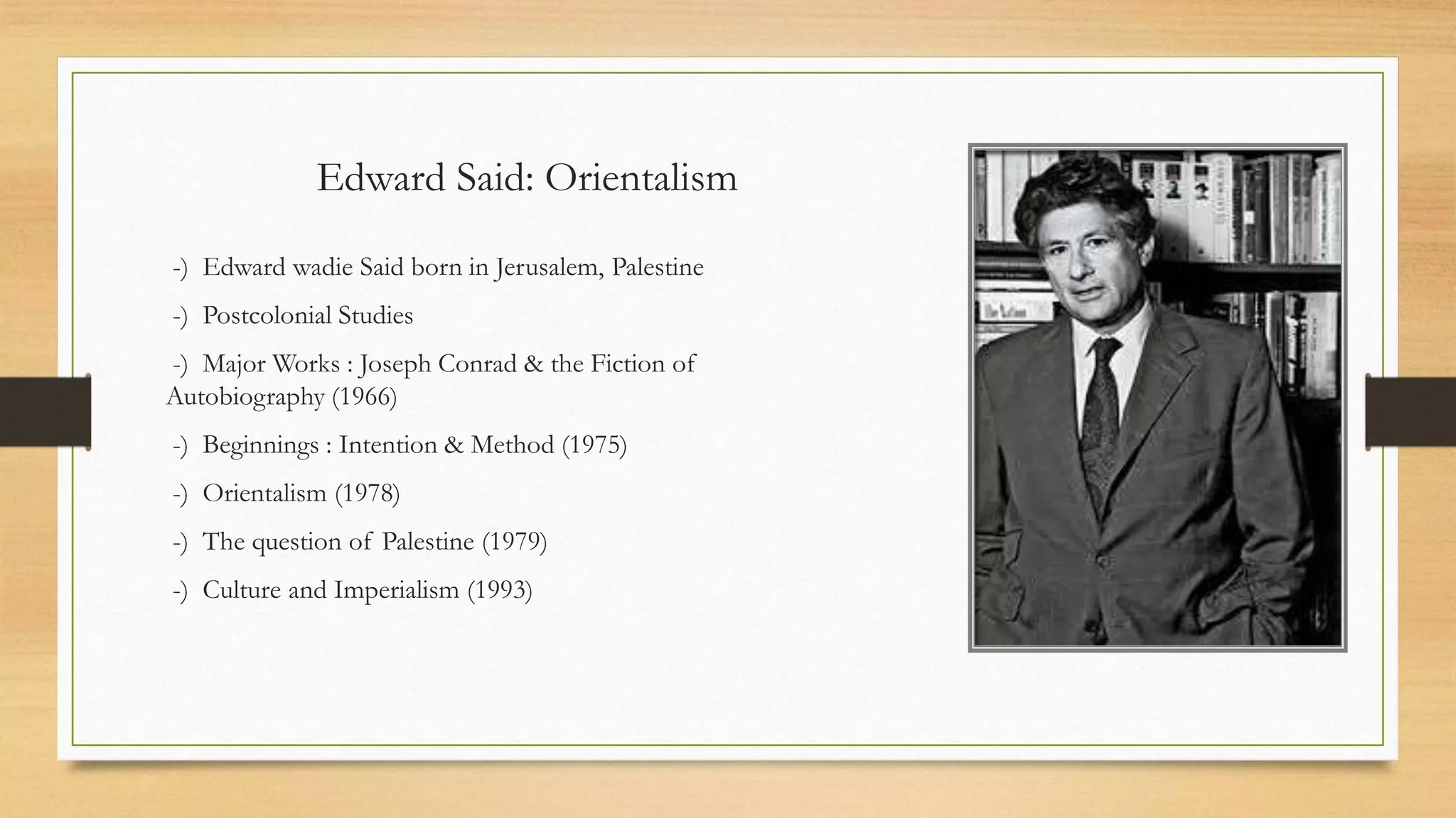 Orientalism | PPTX
