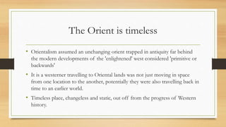 Orientalism | PPTX