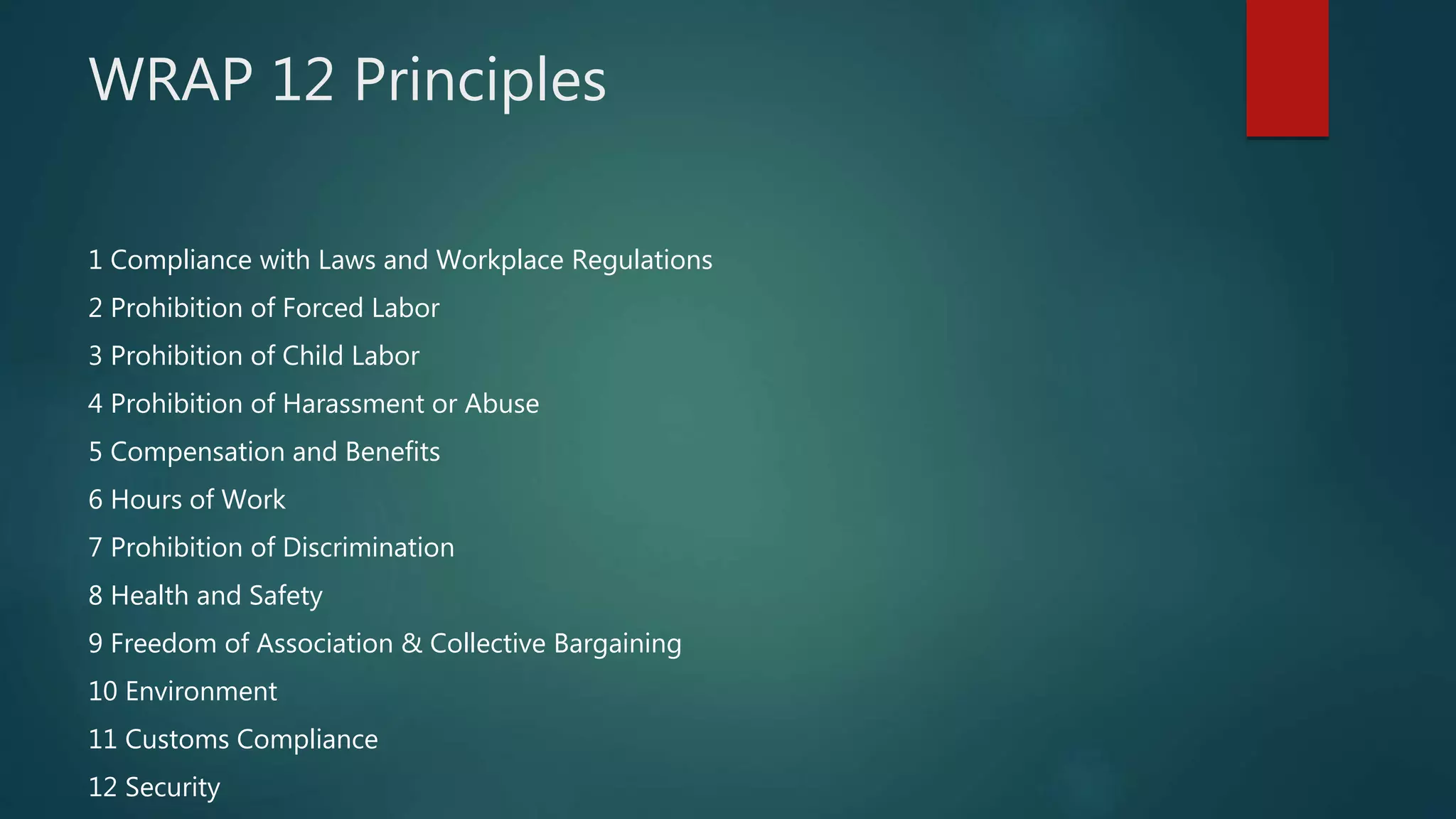 Presentation.....warp