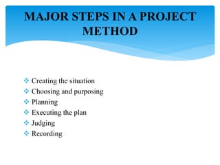 Project Method | PPT