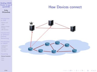 Building ONOS Cluster in top of openSUSE | PPT