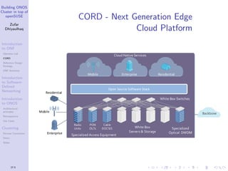 Building ONOS Cluster in top of openSUSE | PPT