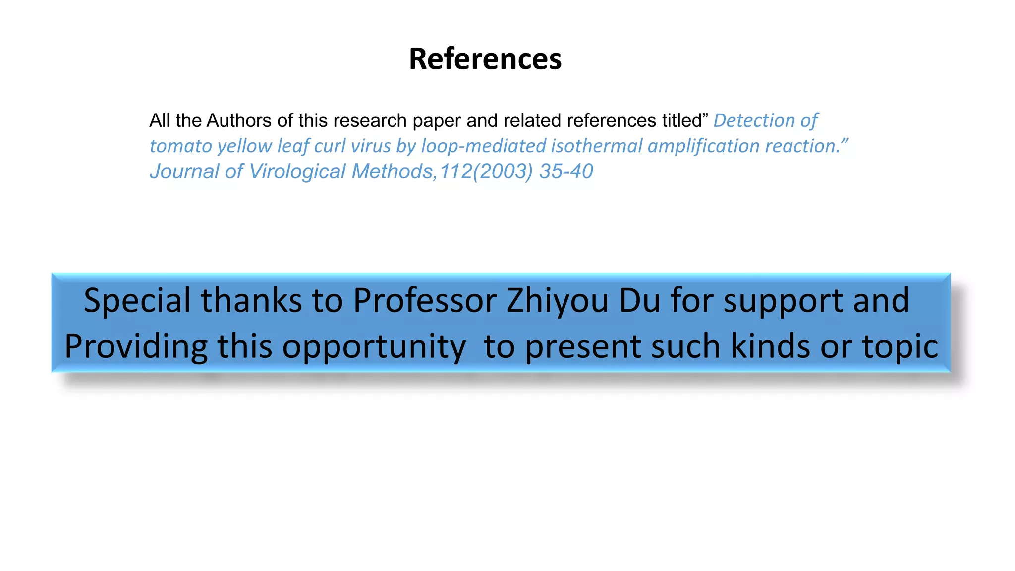 Loop Mediated Isothermal Amplification (LAMP) | PPTX