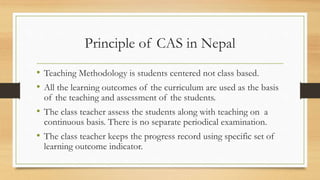 Presentation.continuous assesment system sandip dhungana | PPTX