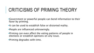 Media Priming Theory | PPTX
