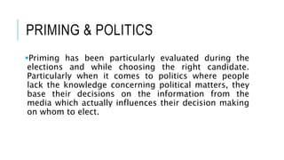 Media Priming Theory | PPTX