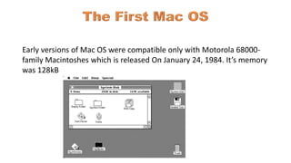 MAX OS X operating system | PPT