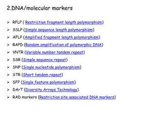 Molecular Markers | PPT