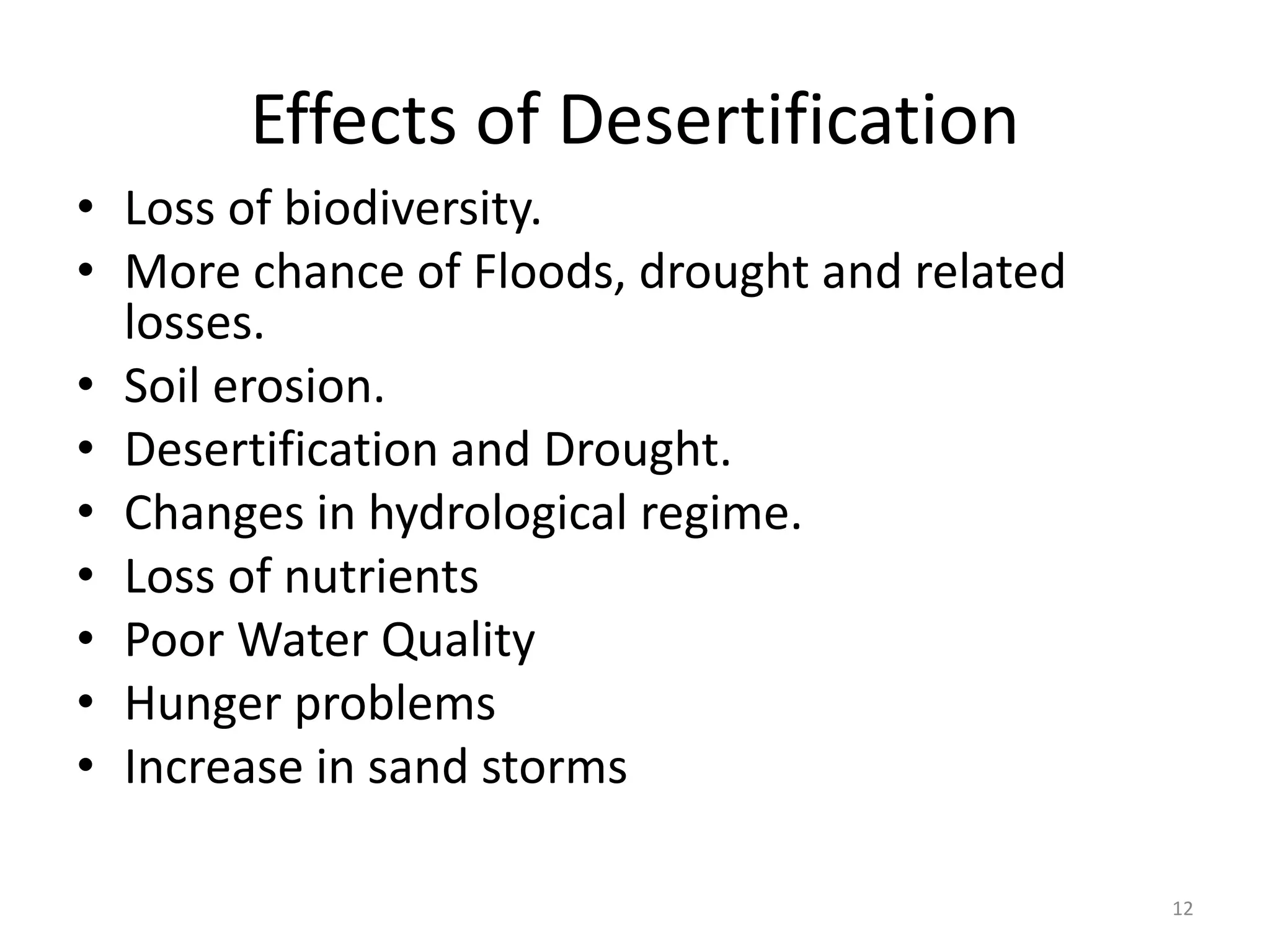 desertification | PPTX