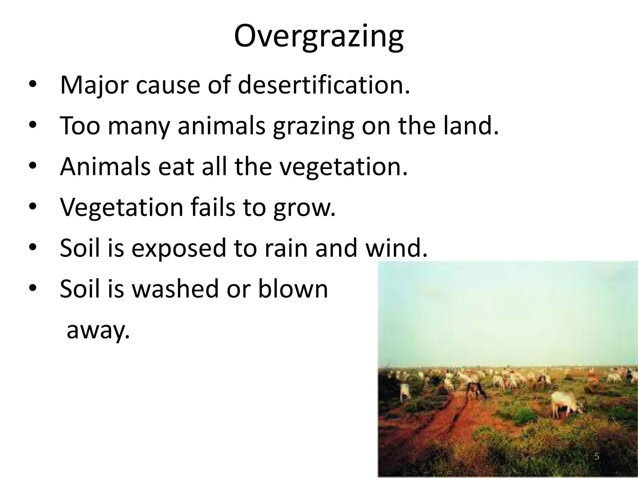 desertification | PPTX
