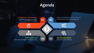 Python-Assisted Red-Teaming Operation | PPTX