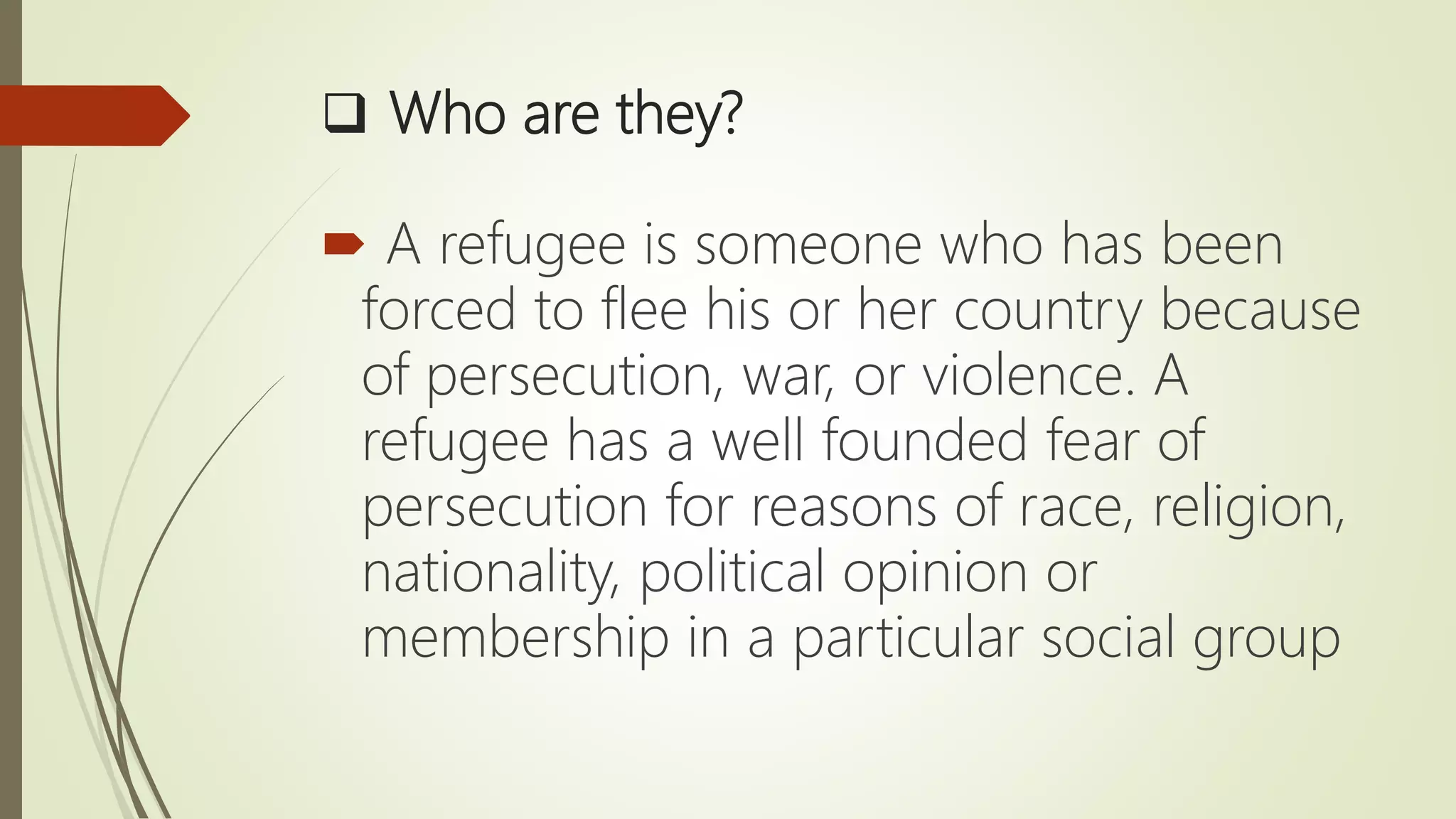 refugee & Human rights | PPTX