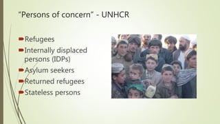 refugee & Human rights | PPTX