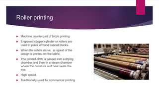 Textile printing | PPTX