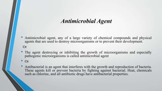 Antimicrobial agent use in Ophthalmic preparation | PPT