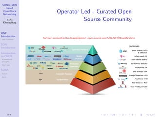 SONA: SDN based OpenStack Networking | PDF