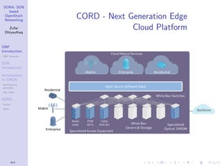SONA: SDN based OpenStack Networking | PPT