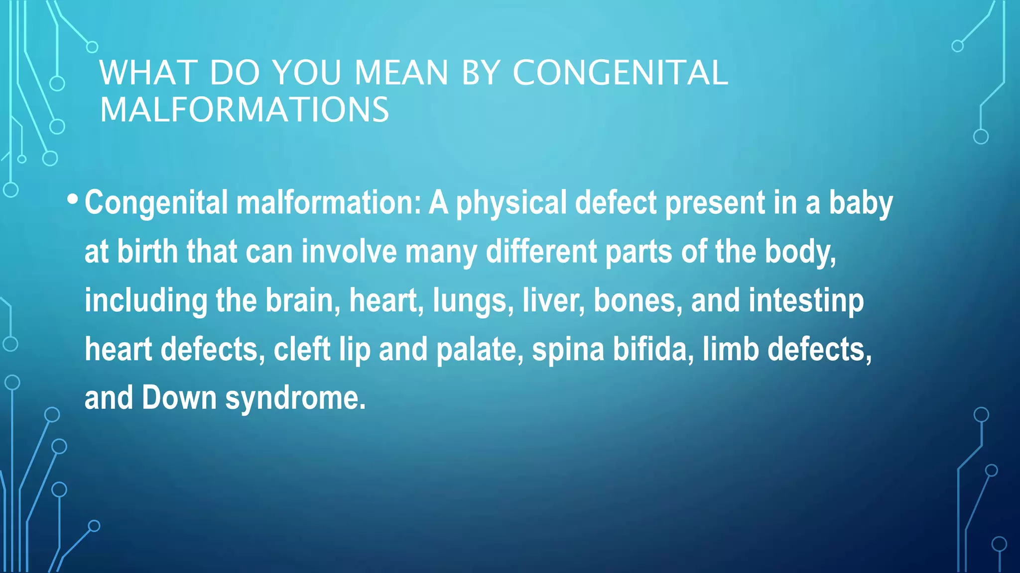 Congenital Abnormalities neuro | PPTX