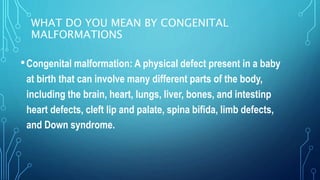 Congenital Abnormalities neuro | PPTX