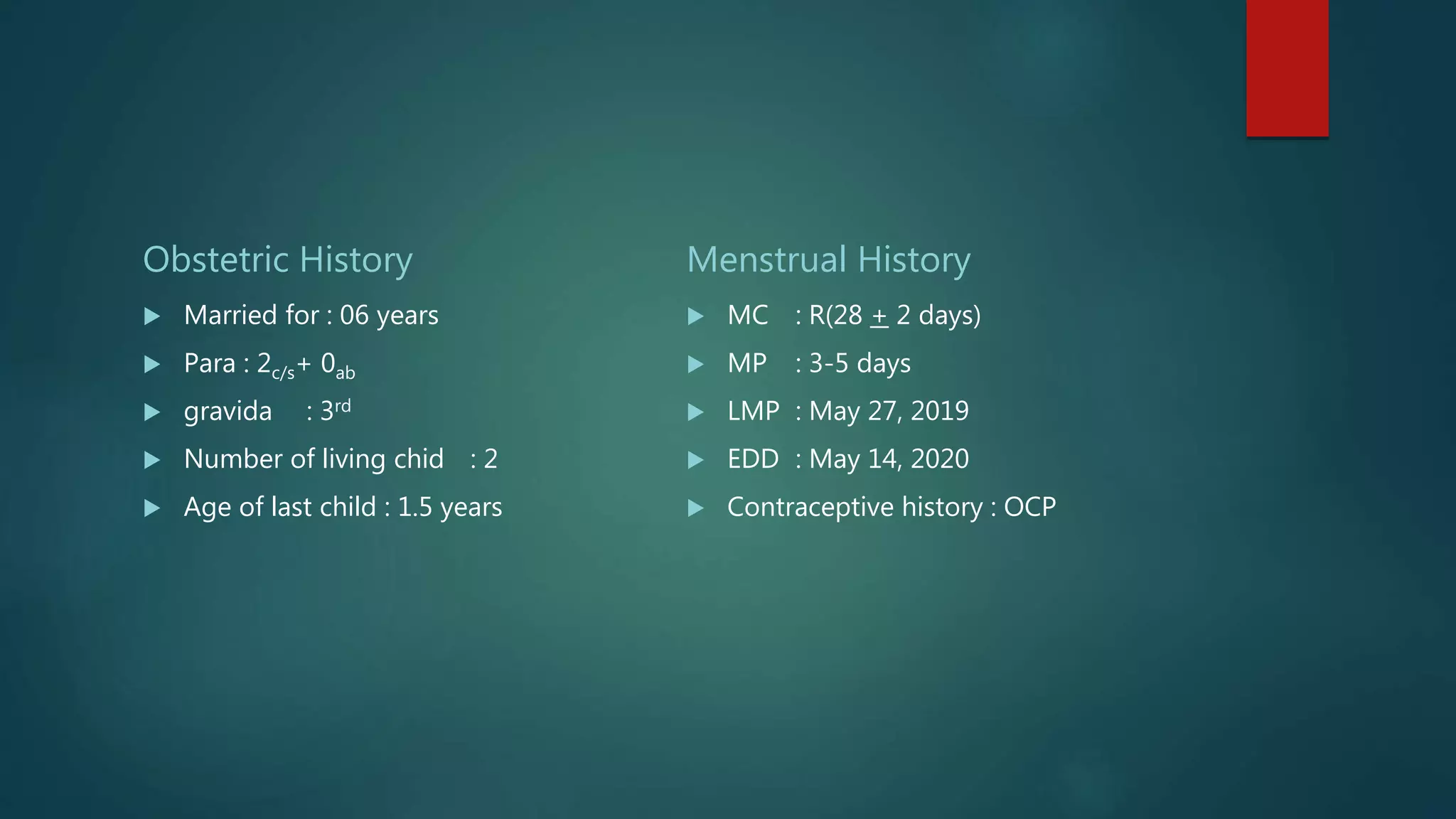A case presentation on Molar pregnancy | PPTX