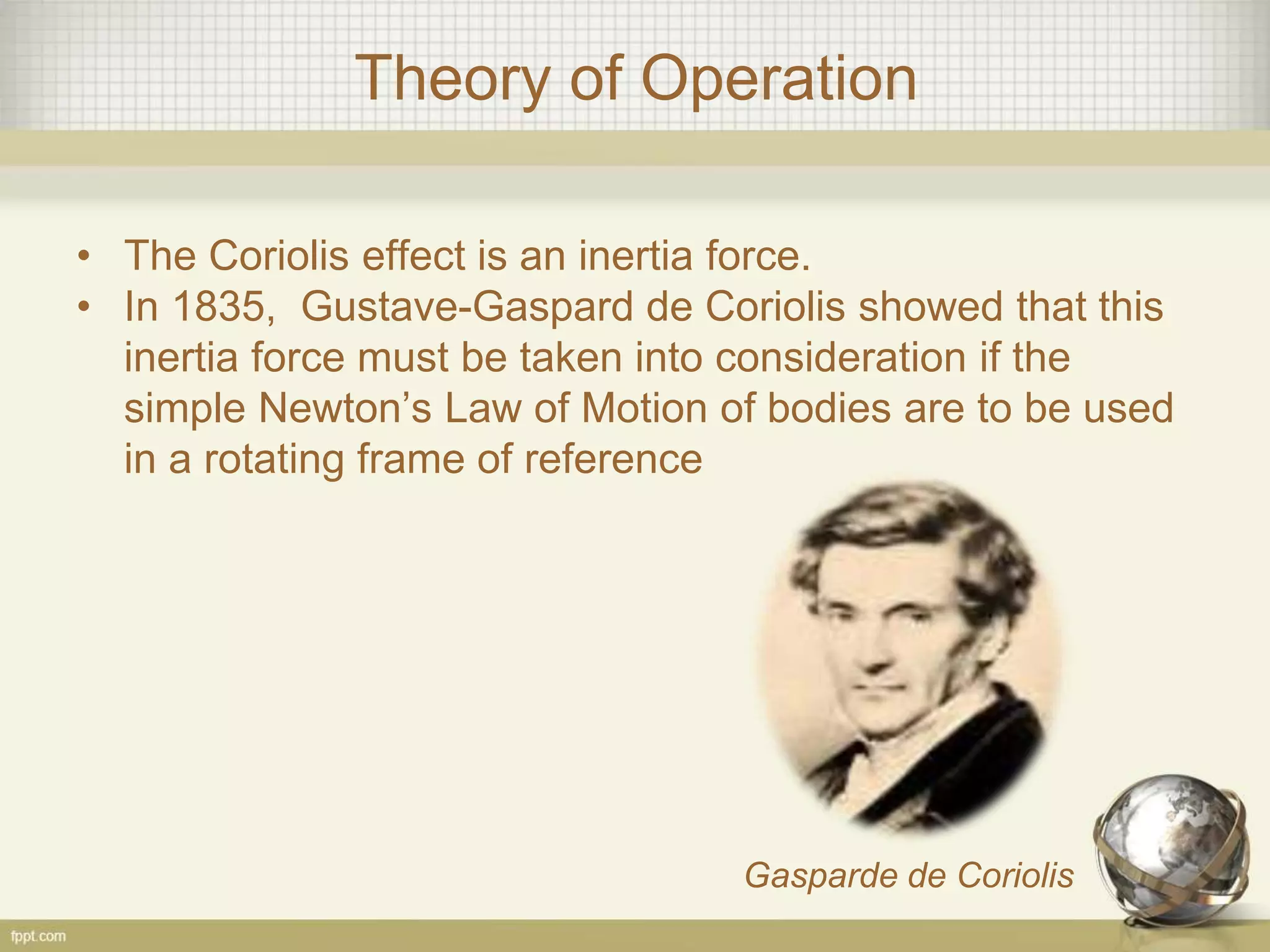 Overview about Coriolis Flow Meter | PPT
