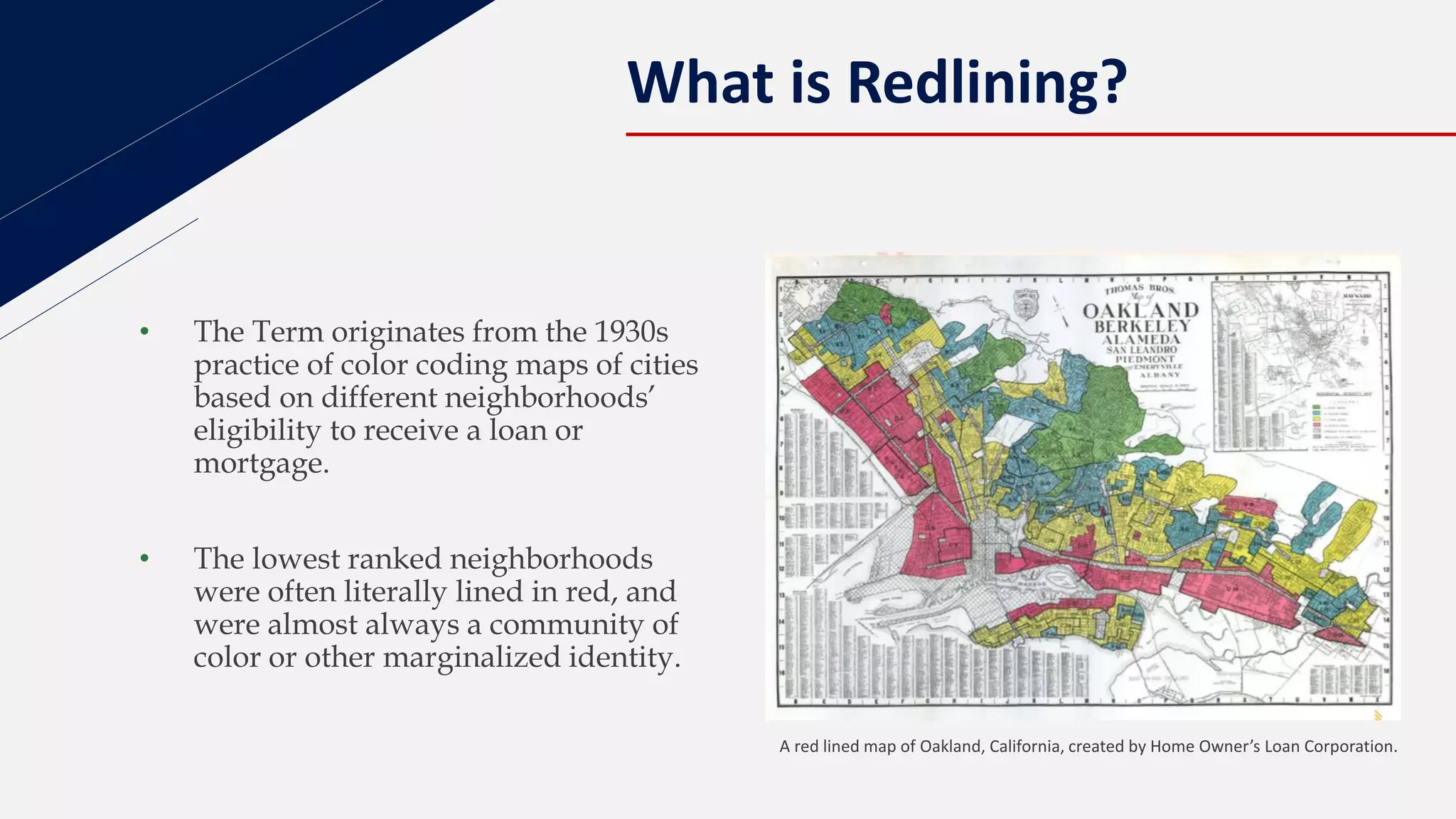 Chicago Insurance Redlining - Presentation | PPTX