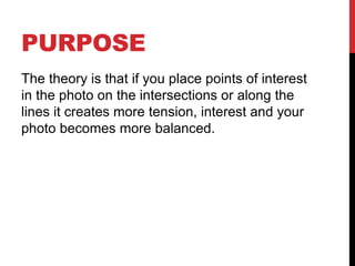 Rule of Thirds | PPTX