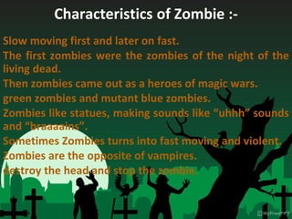 Zombie | PPTX | Genres