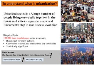Human's Urbanization -- Kingsley Davis | PDF