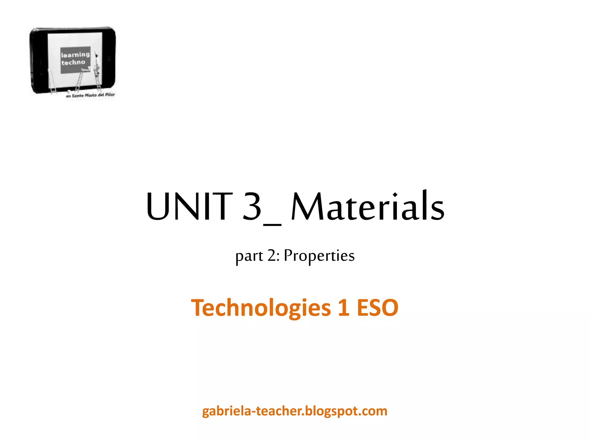 Properties of materials | PPT