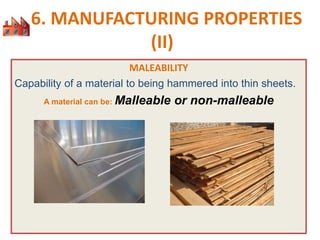 Properties of materials | PPTX