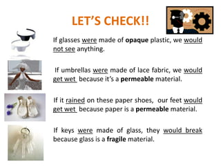 Properties of materials | PPTX