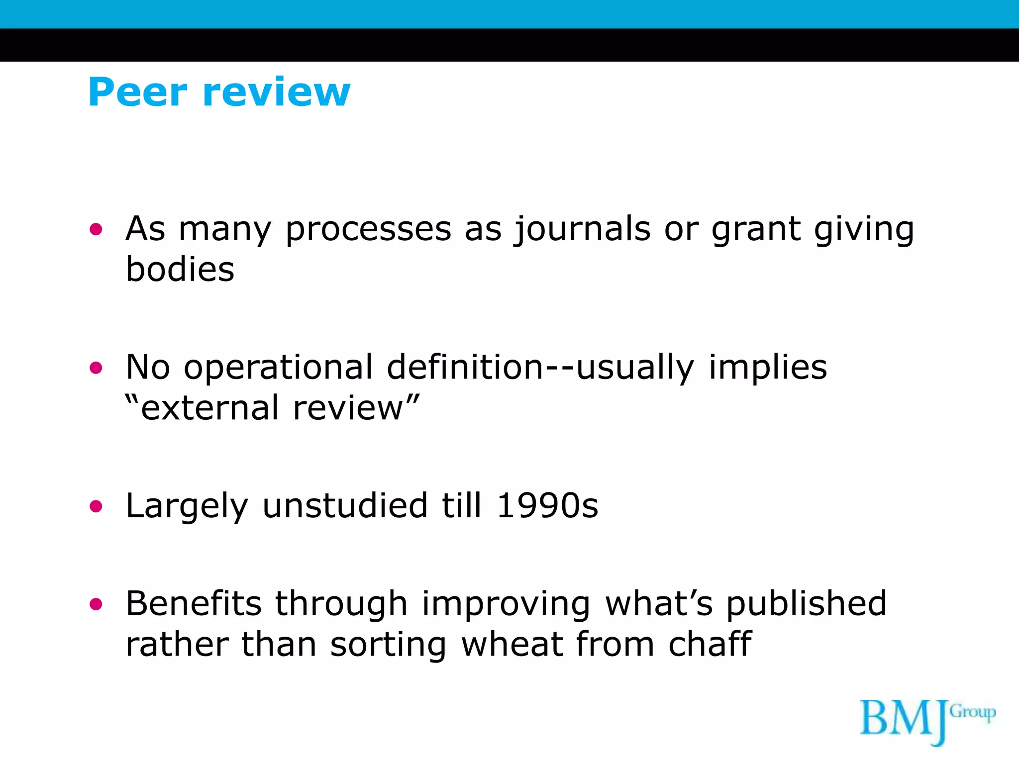 presentation-1what-do-we-know-about-peer-review.ppt