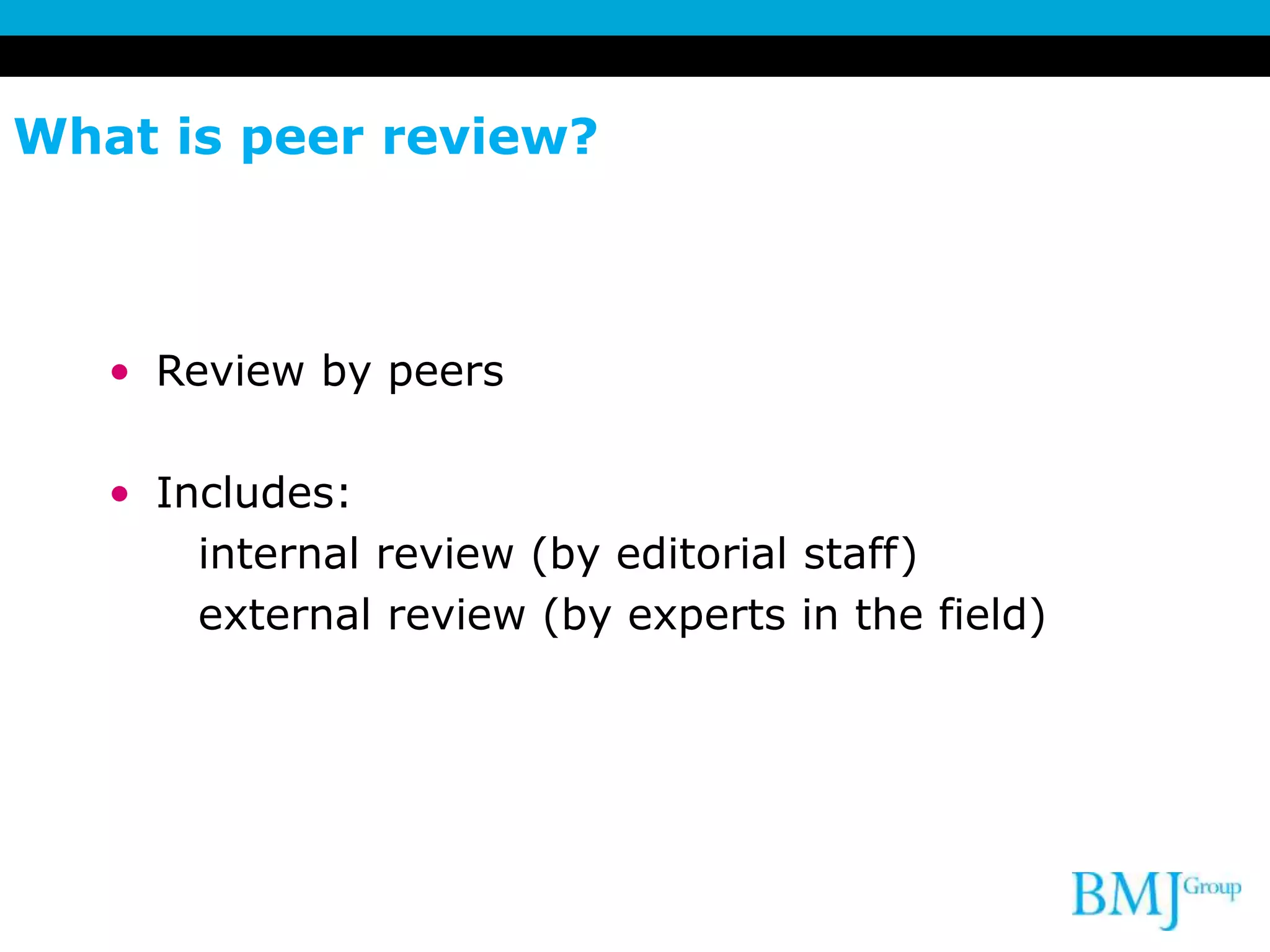 presentation-1what-do-we-know-about-peer-review.ppt