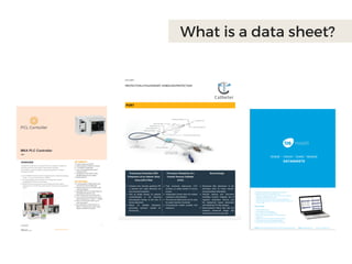 What is a data sheet ? | PDF