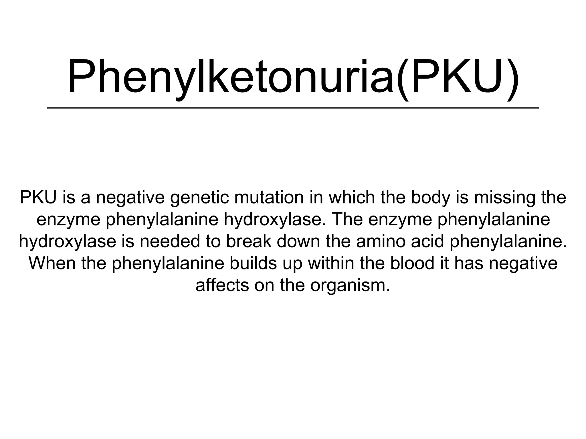 Genetic mutations project | PPTX