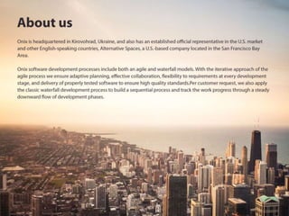 Presentation of Onix-Systems | PPTX