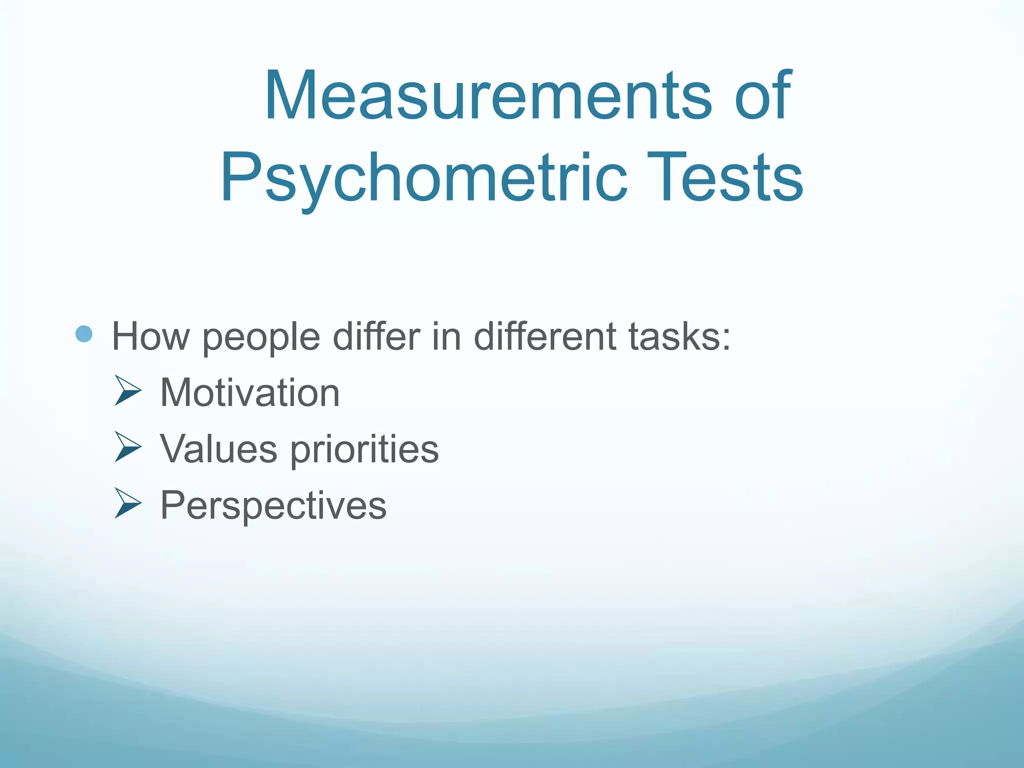How Effective Are Psychometric Tests? | PPT