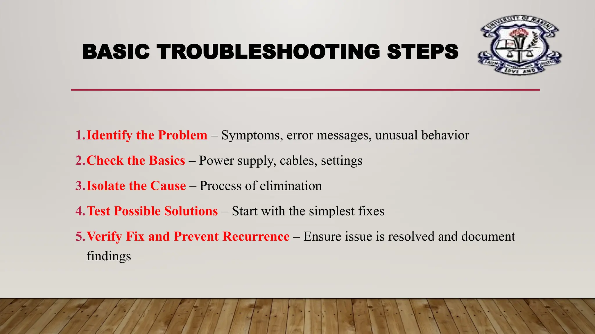 Preventive maintenance and troubleshooting ppt-2.pptx