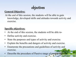 Activity&exercise | PPTX