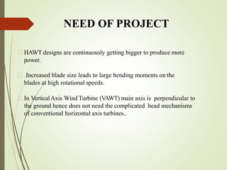 DESIGN & ANALYSIS OF MAGNETIC REPULSION VERTICAL AXIS WIND ...
