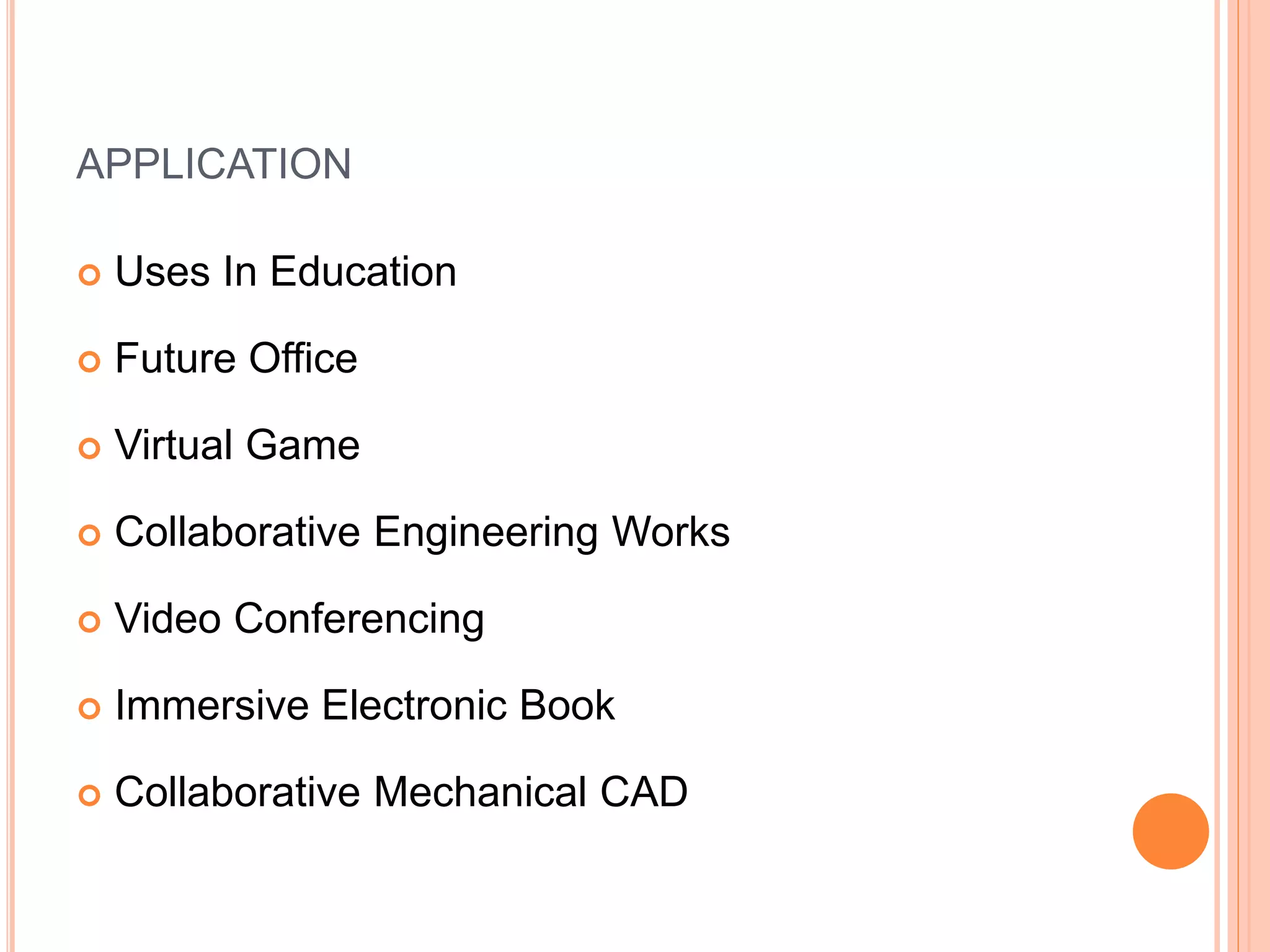 Presentation on Tele-Immersion | PPTX