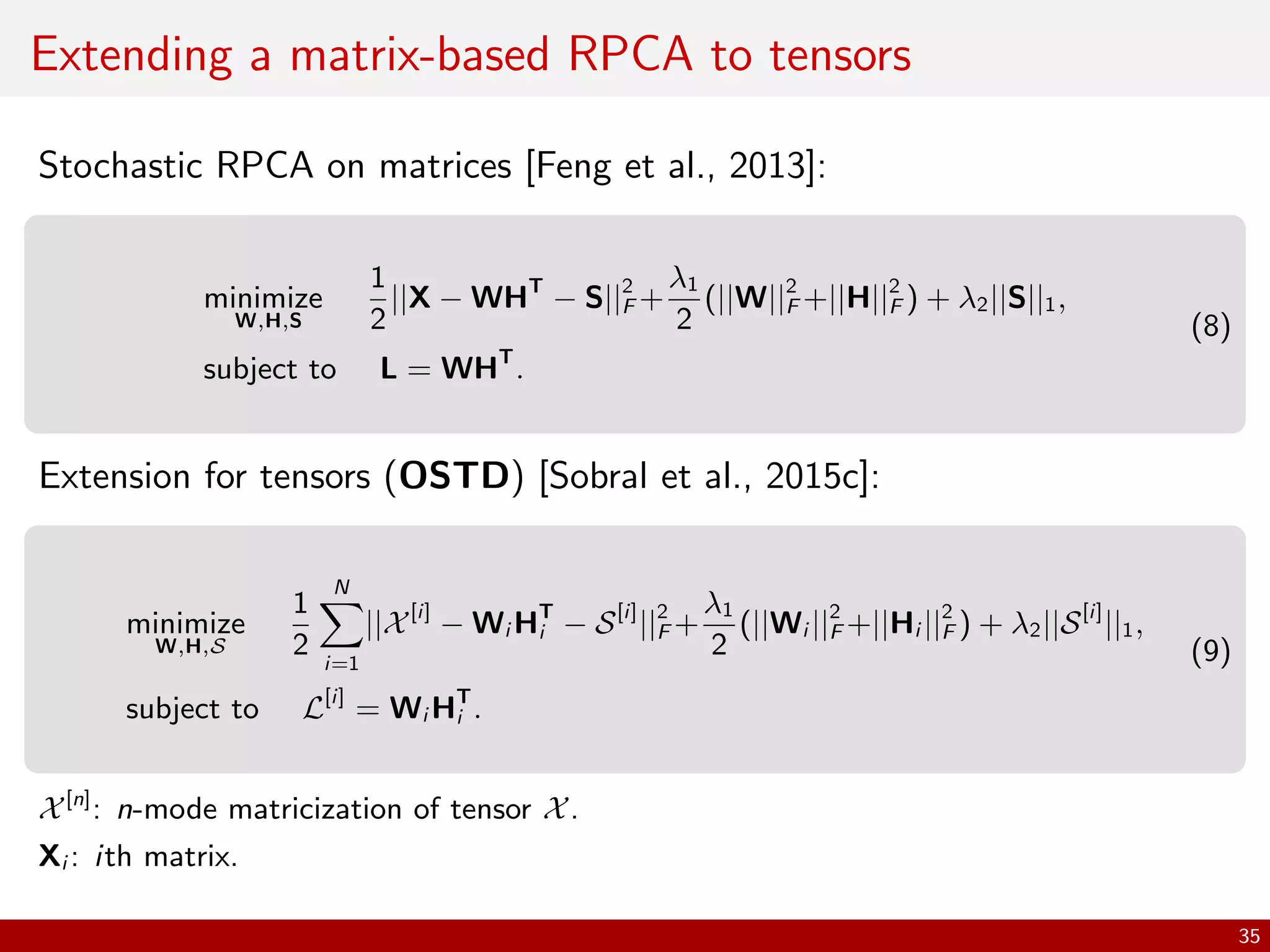 Robust Low Rank And Sparse Decomposition For Moving Object Detection