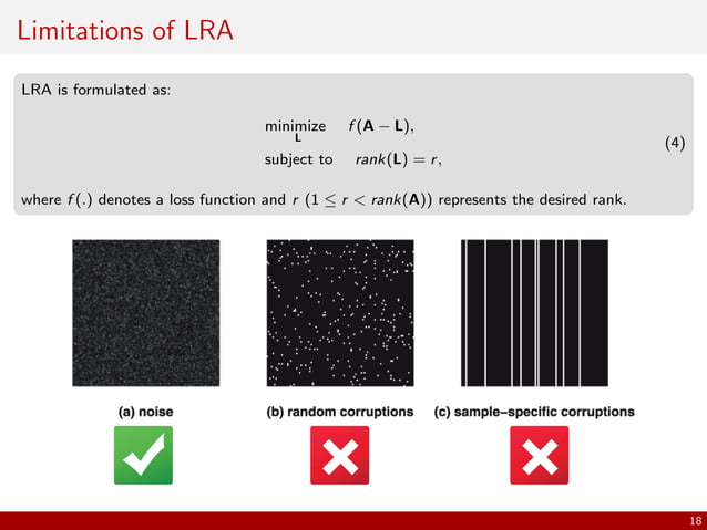 Robust Low Rank And Sparse Decomposition For Moving Object Detection Pdf Technology And Computing