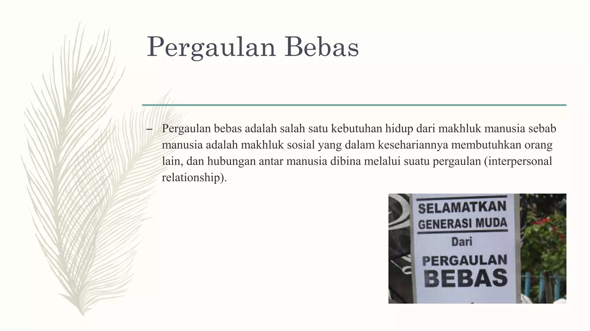 pergaulan bebas | PPTX