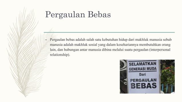 pergaulan bebas | PPTX