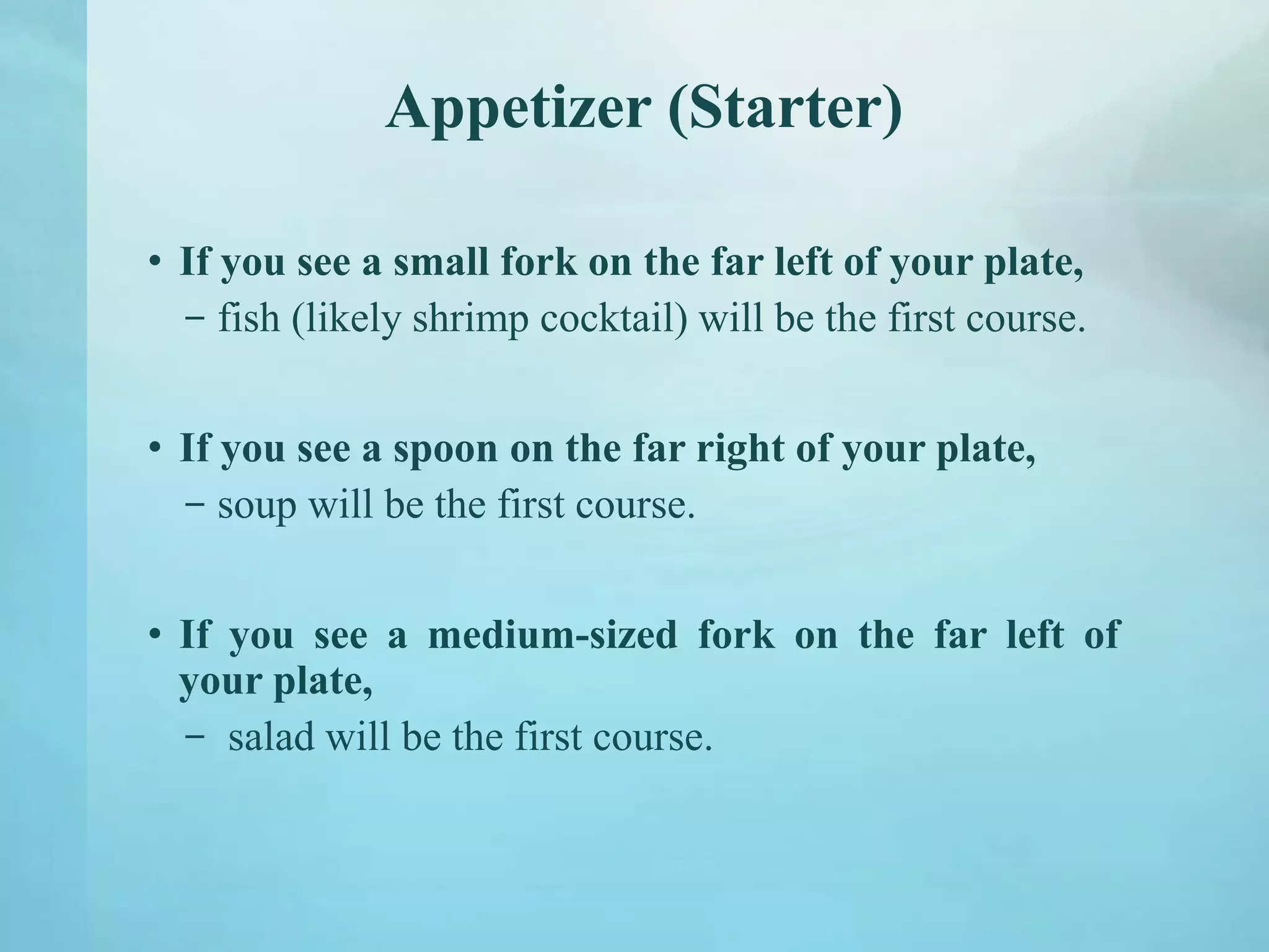 TABLE MANNERS AND DINING ETIQUETTES | PPTX