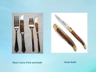 TABLE MANNERS AND DINING ETIQUETTES | PPTX