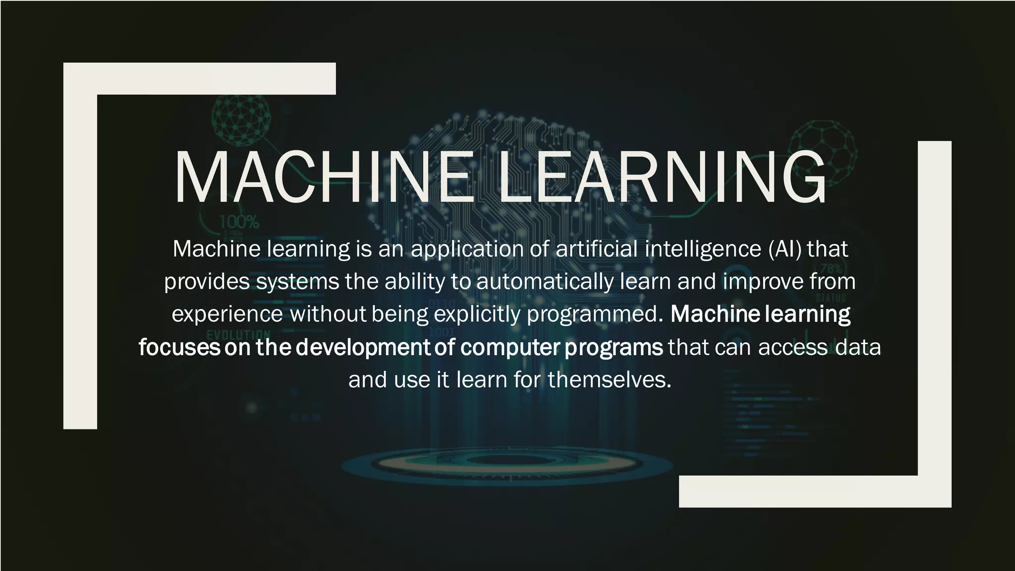 machine learning | PDF