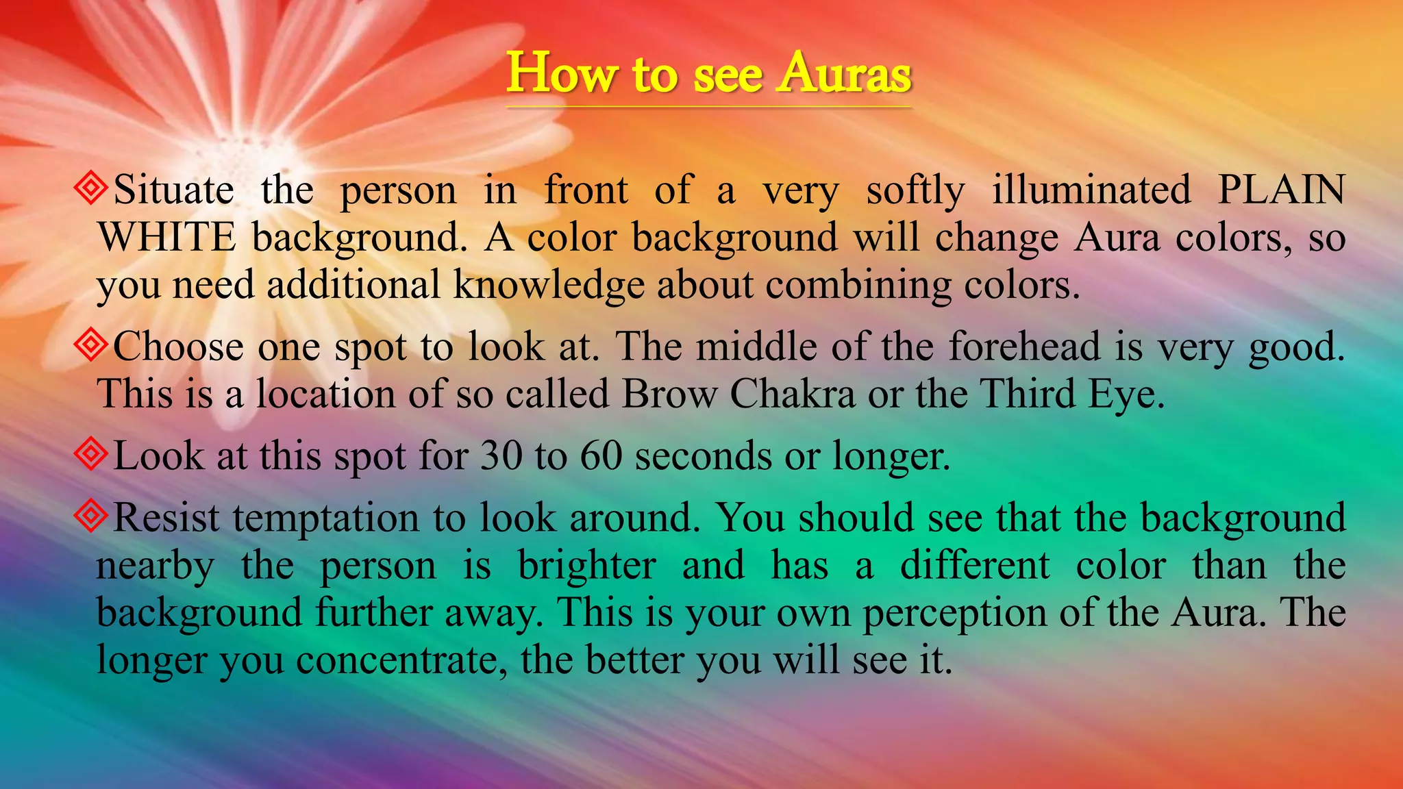 Presentation on Aura | PPTX